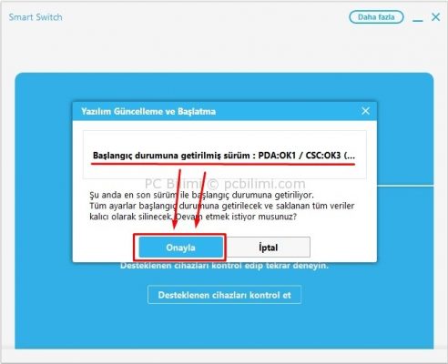 Smart Switch Samsung Cihazlara Format Atmak